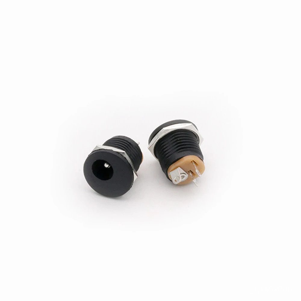 DC-022 5.5x2.1mm DC Power Socket Plug Jack DC Connectors Round Hole ...