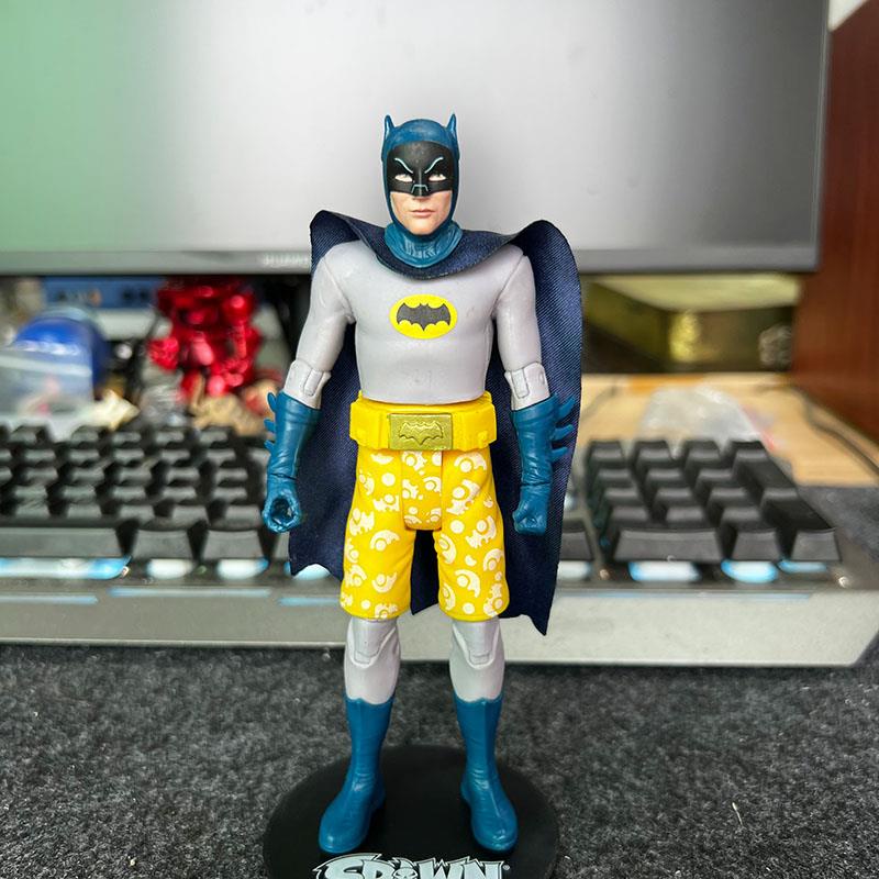 No box McFarlane DC retro comics Batman 1966 edition surfboard movable ...