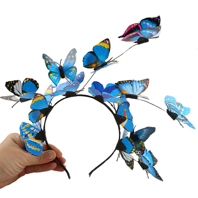 Butterfly Fascinator Hat Monarch Butterfly Headband Crown Tea Party ...