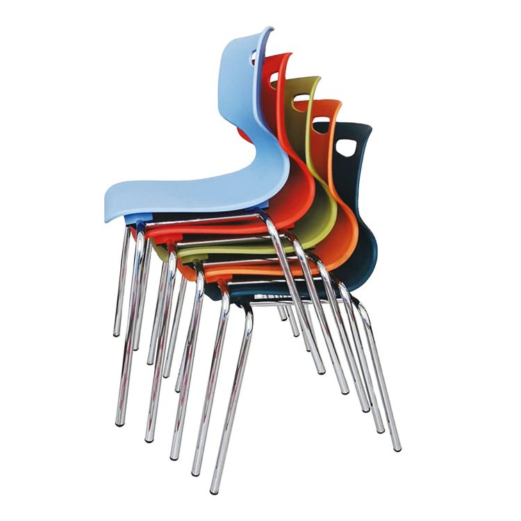 North American Plastic High School Furniture Classroom nesting chairs ...