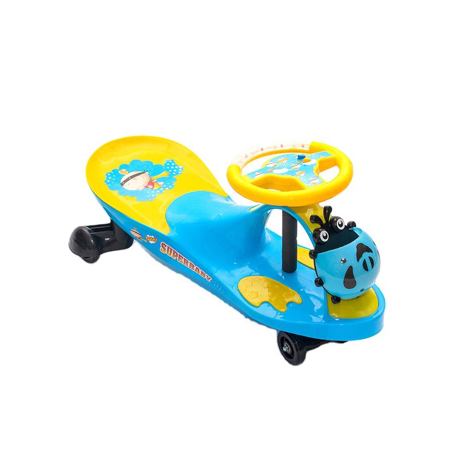Children's Kids Swinging Car upgrade walker children's music swing car ...