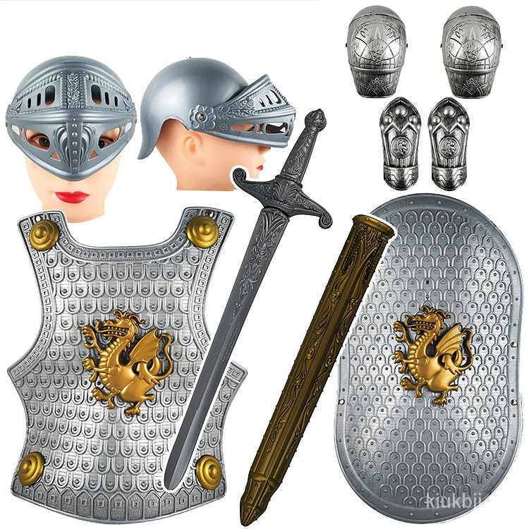 A children plastic Roman Armour Knight Medieval Cosplay Roman warrior ...