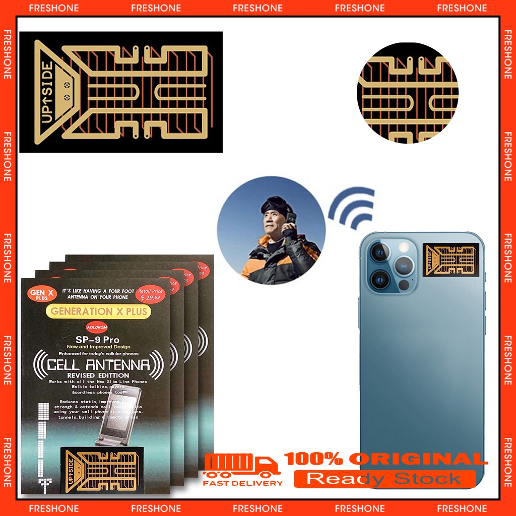Fresh-SP-9Pro Cell Phone Signal Sticker Professional Ultra-thin No ...