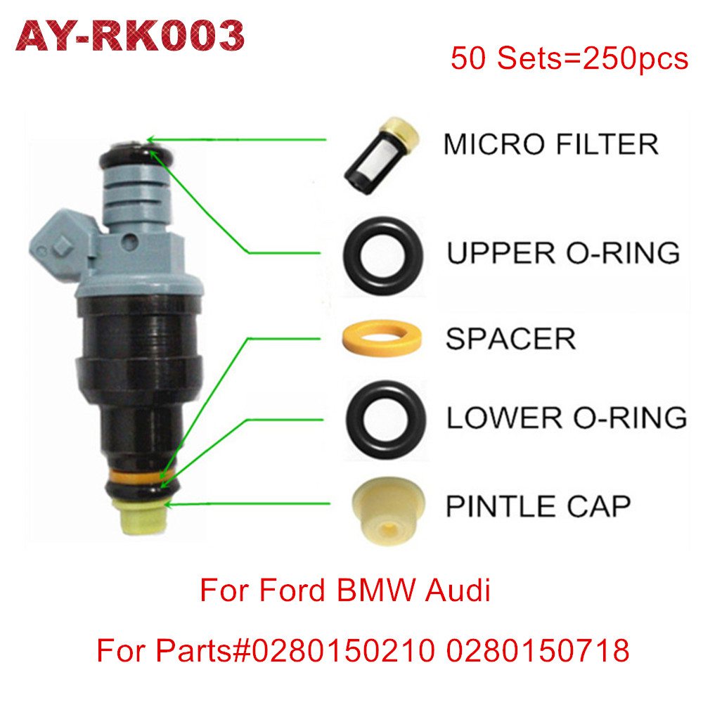 50sets Fuel Injector Repair Service Kits For BWM K100 Motorcycle OEM ...