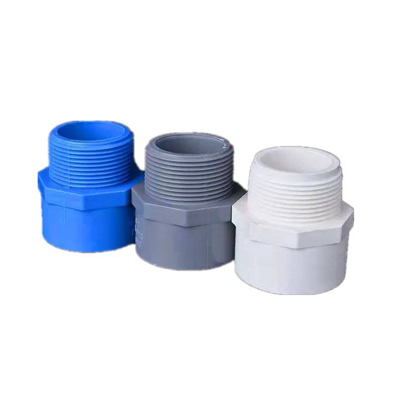 PVC Pipe Fitting Male Threaded Union Coupling Connector water supply ...