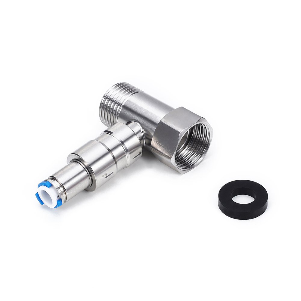 Quick Inlet Tee of Water Purifier Three Way Ball Valve Triangle Valve ...