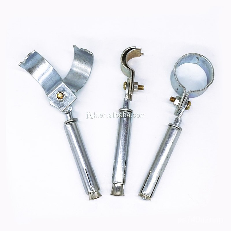 Steel pipe clamp fixing Wall and Ceiling clamp gas pipeline pipe clamp ...