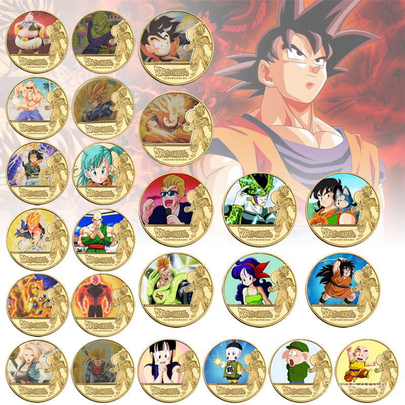 Anime Dragon Ball Hobby Goku Vegeta Gohan Super Sayajins Commemorative ...