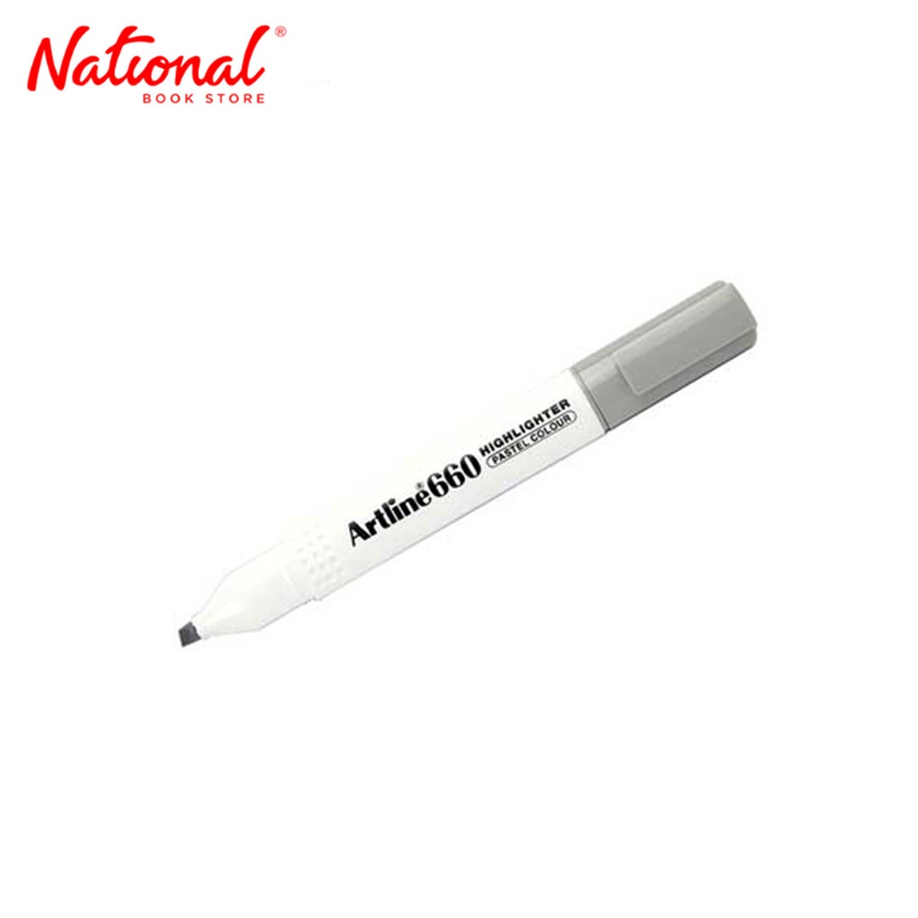Artline Highlighter Pastel Gray Ek660 - School & Office Supplies ...