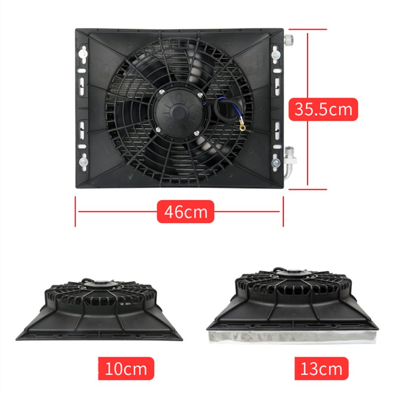 120W Automotive Air Conditioning Condenser Assembly Truck Agricultural ...
