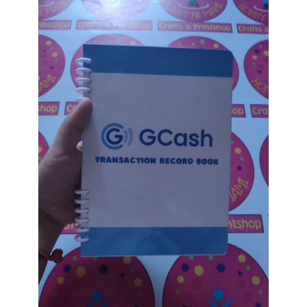 100pages REFILLABLE Gcash Transaction Record Notebook | Shopee Philippines