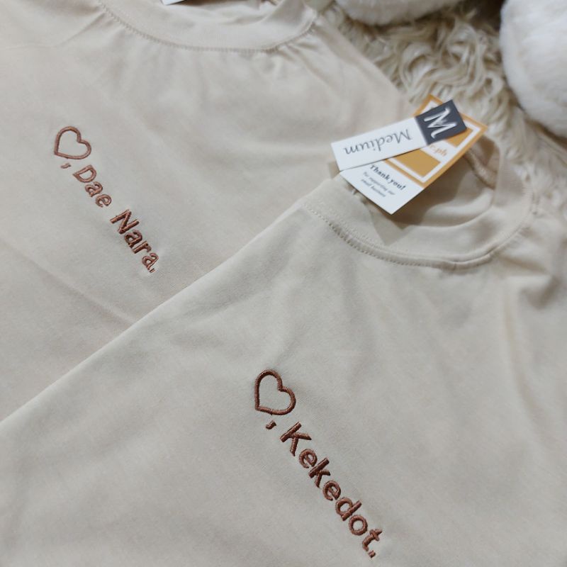 Customized Name Embroidered Shirt | Shopee Philippines