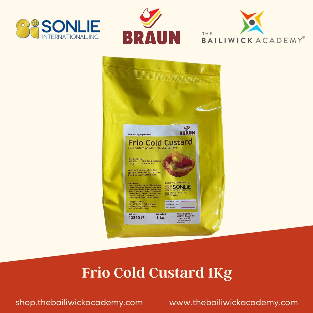 Frio Cold Custard Powder (1Kg) | Shopee Philippines