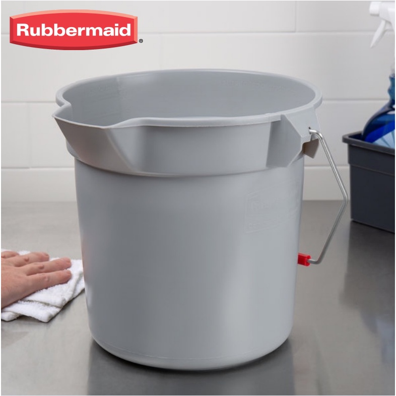 brute Rubbermaid Pail 10L(10qtz) Rubbermaid taylor pail bucket | Shopee ...