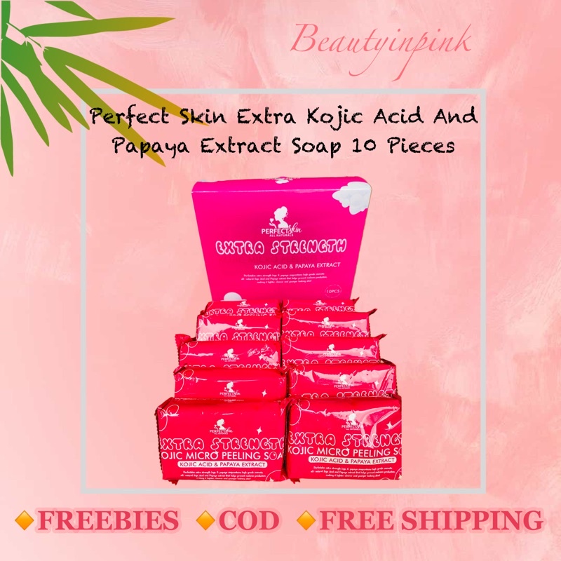 AUTHENTIC Perfect Skin Extra Strength Kojic Acid and Papaya Extract ...