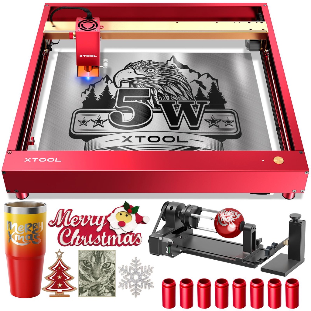 xTool D1 Pro Laser Engraver 5W Laser Engraving Cutting Machine Tools ...