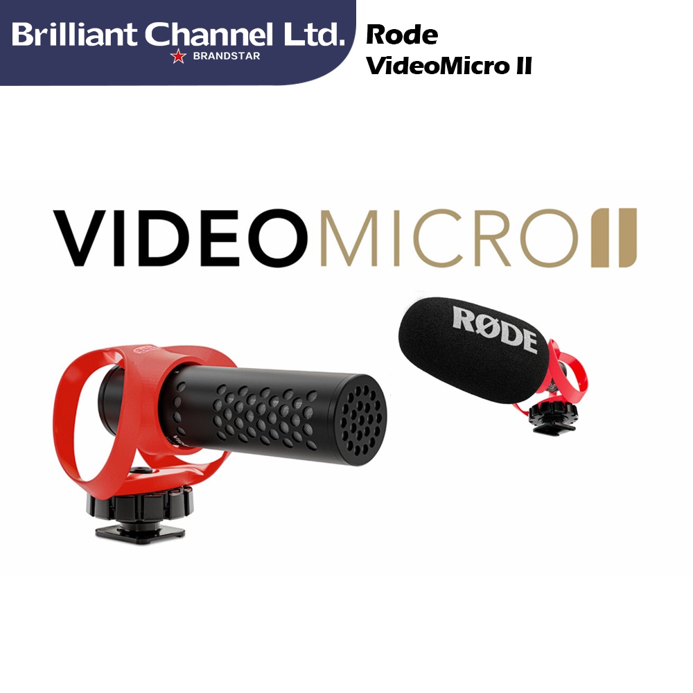 RODE VideoMicro II Ultra-Compact On-Camera Shotgun Microphone RØDE ...