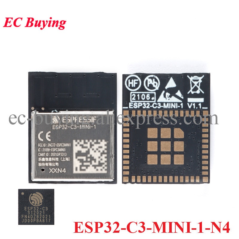 Esp32 C3 Mini 1 N4 Esp32 Esp32 C3 Mini 1 N4 Esp32 C3fn4 Qfn 32 Wifi 5576