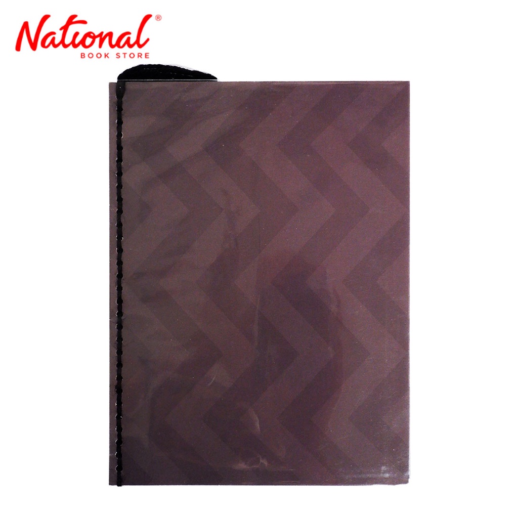 Premiere Notes Yarn Notebook Printed 5.83x7.87 inches Olive Zigzag 80s ...