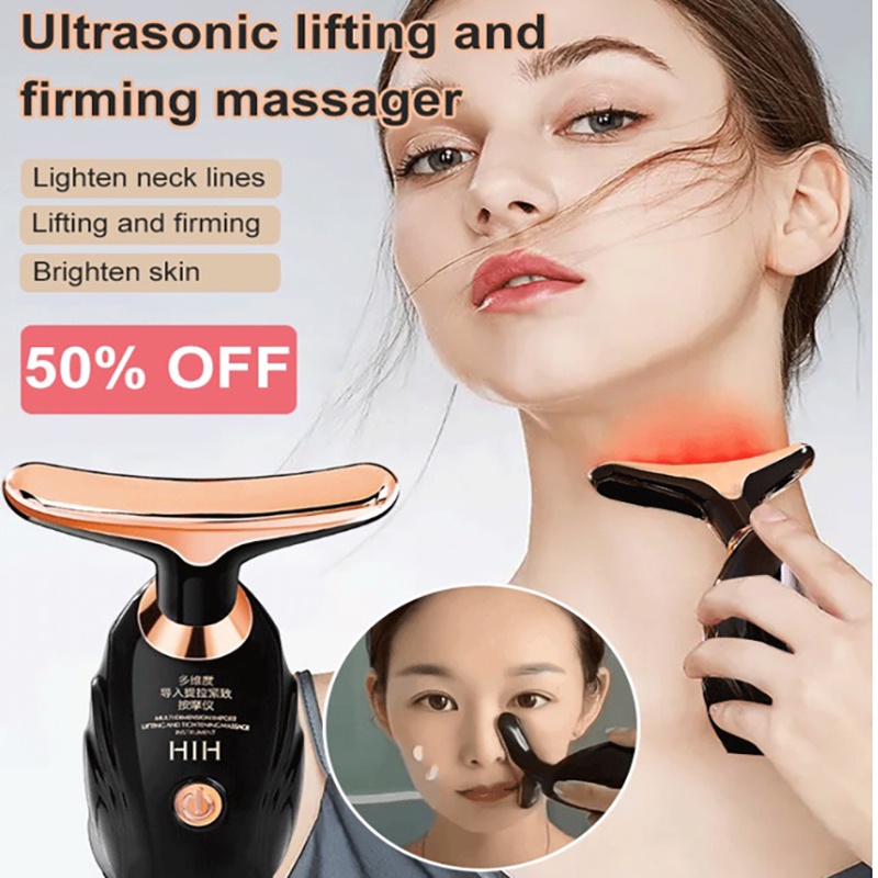 Skin Lifting Firming Massage Face and Neck Beauty Device Facial ...