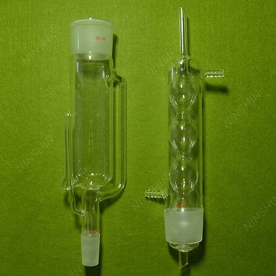 Glass Soxhlet Extractor,500ml,24/40,Allihn Condenser & Body,Lab ...
