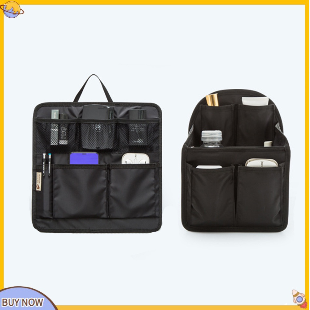 Multi Pocket Laptop Backpack Insert Organizer Shoulder Bags Tote Liner ...