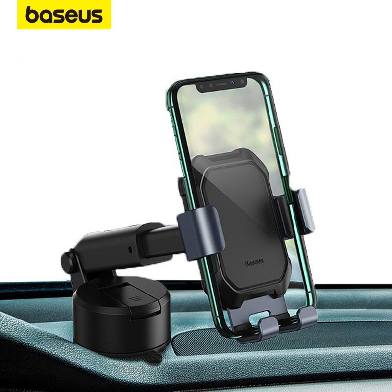 Baseus Car Mount Holder For 4.5inch - 6.7inch Phone With Suction Base ...