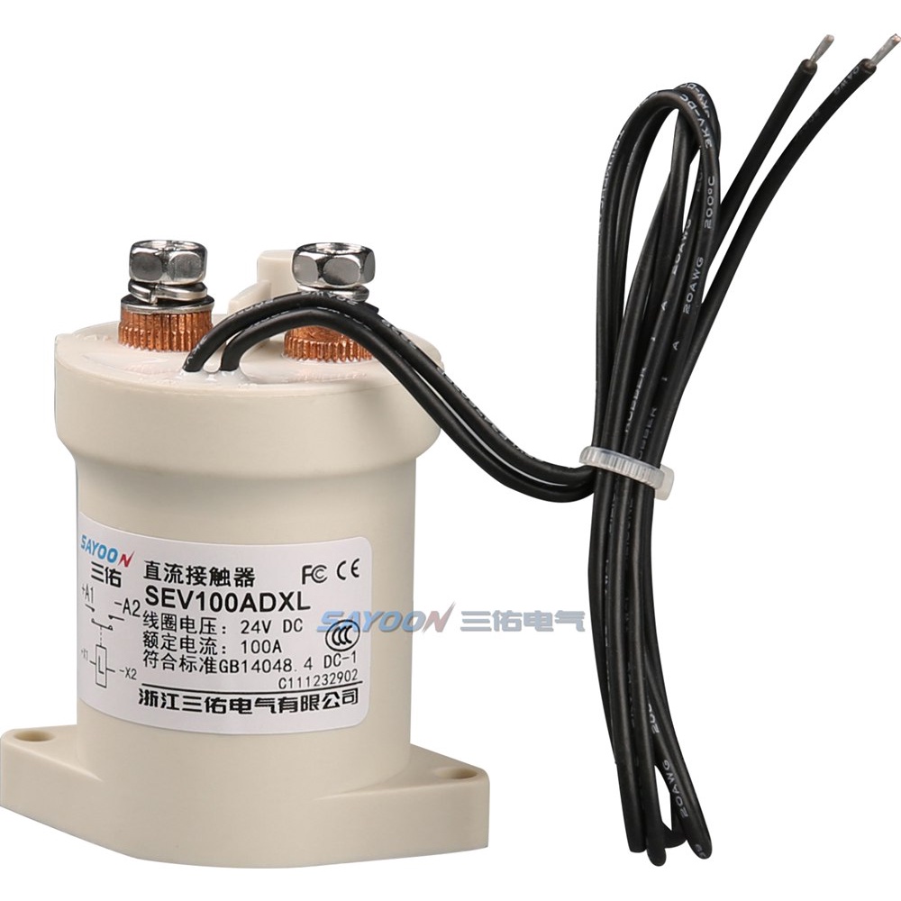 SAYOON SEV100AD SEV100BD HV Dc Contactor 100A High Power Voltagefor ...