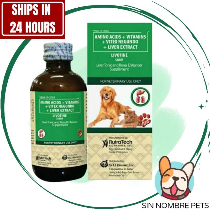 LIVOTINE SYRUP (Liver Tonic and Renal Enhancer Supplement) | Shopee ...