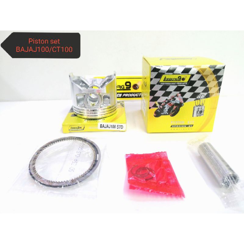 AAA piston kit set for Bajaj/CT100 satandard | Shopee Philippines