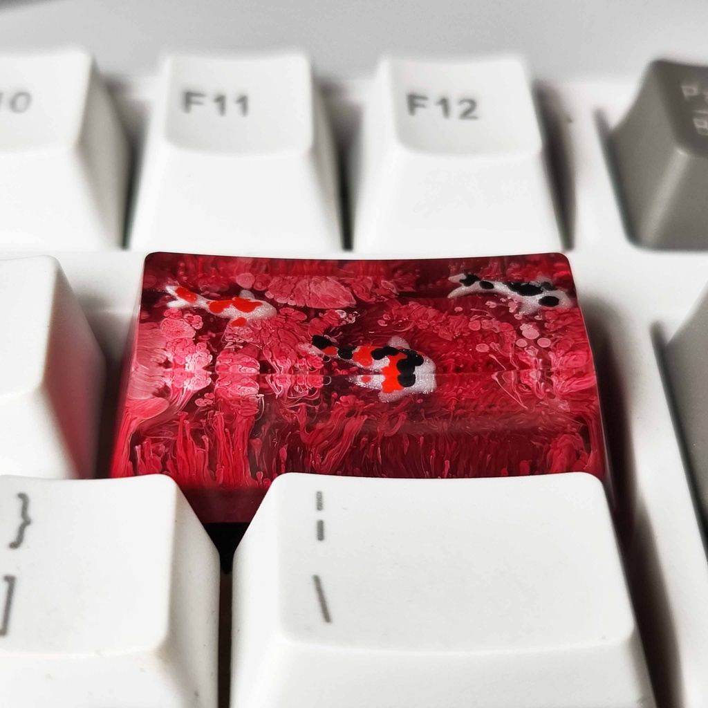 Backspace 2U Space Resin Keycaps Artisan Keycaps For Mechanical Backlit ...