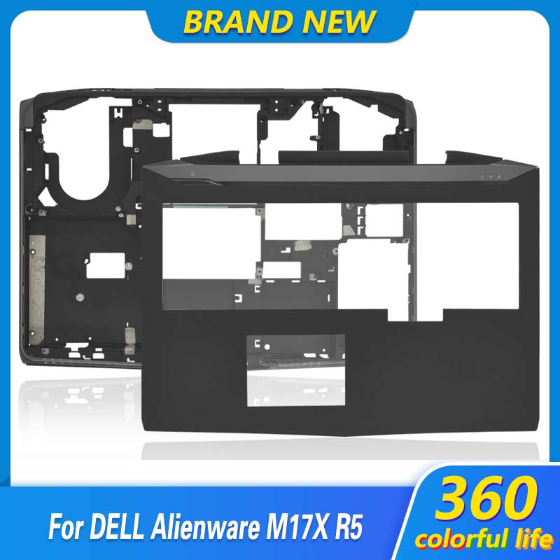 Original Palmrest Bottom Case For DELL Alienware M17X R5 Upper Top Case ...