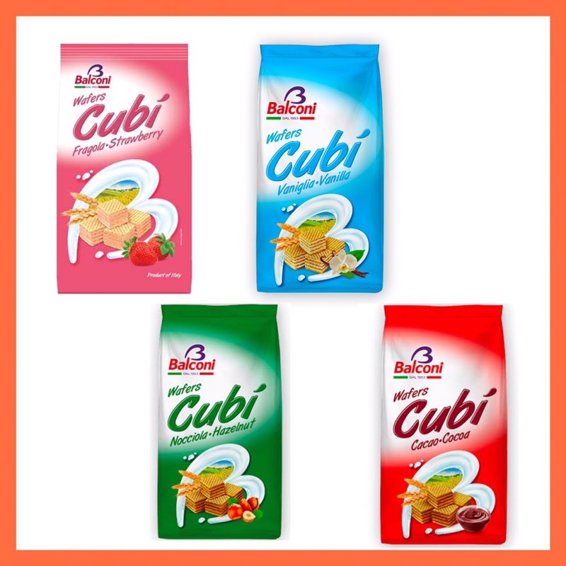 Imported) Balconi Cubi Wafers (250g) | Shopee Philippines