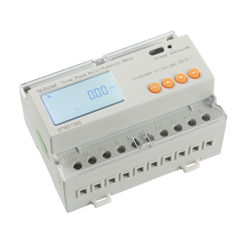 Zero export Growatt inverter DTSD1352-C three phase RS485 energy meter ...