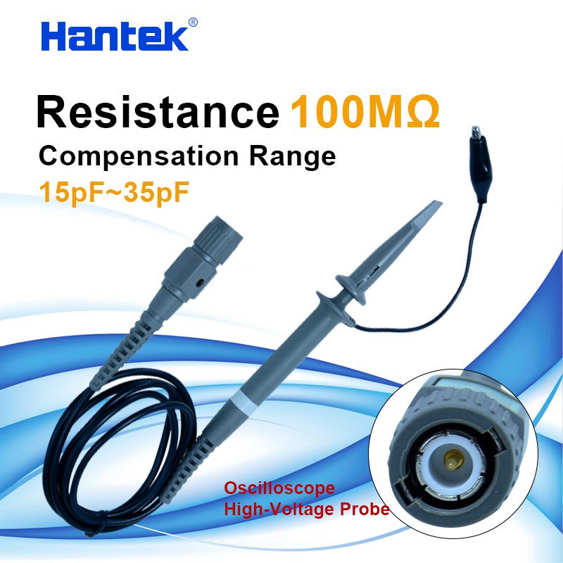 Hantek T3100 100MHz Oscilloscope Probe X100 Passive High Voltage Probe ...