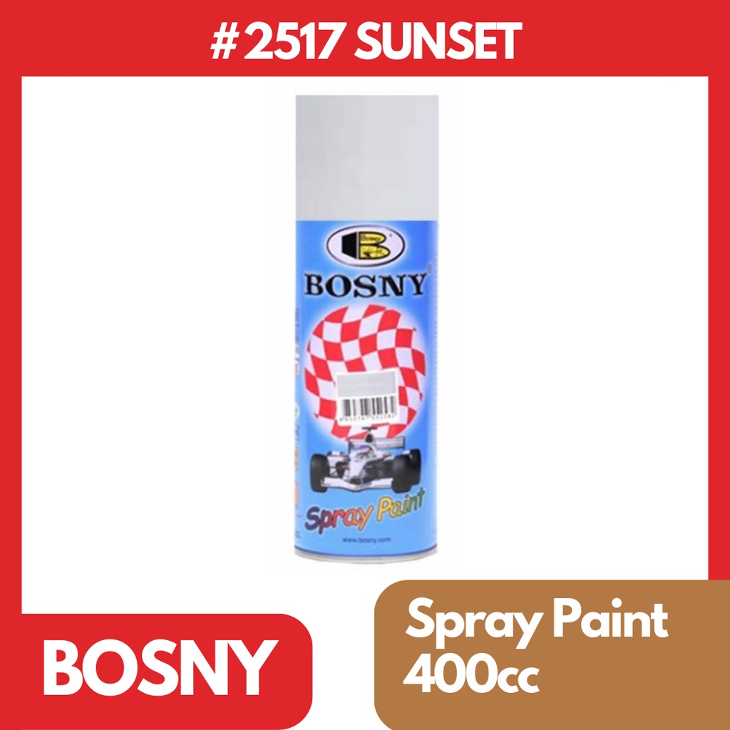 Bosny #2517 Sunset Original Acrylic Spray Paint 400cc | Shopee Philippines