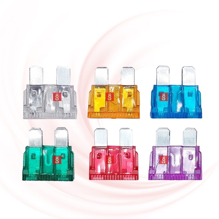 100pcs/ BOX Plug-in Fuse 5-AMP 7.5-AMP 10-AMP 15-AMP 20-AMP 25-AMP 30 ...