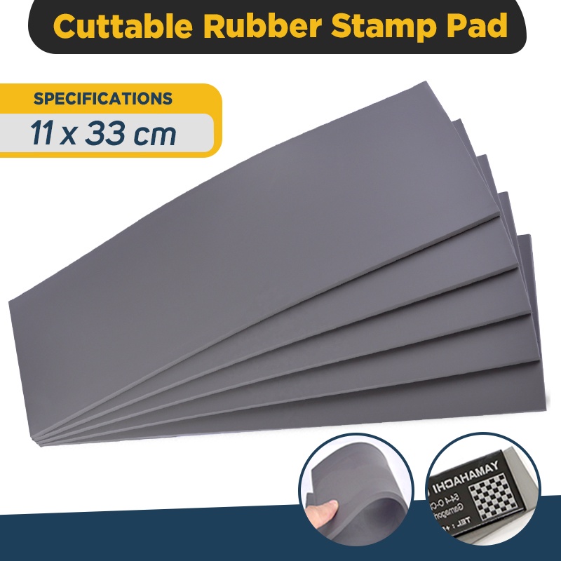 Stamp Rubber Pad for Flash Stamp Machine (11cm x 33cm) | Shopee Philippines
