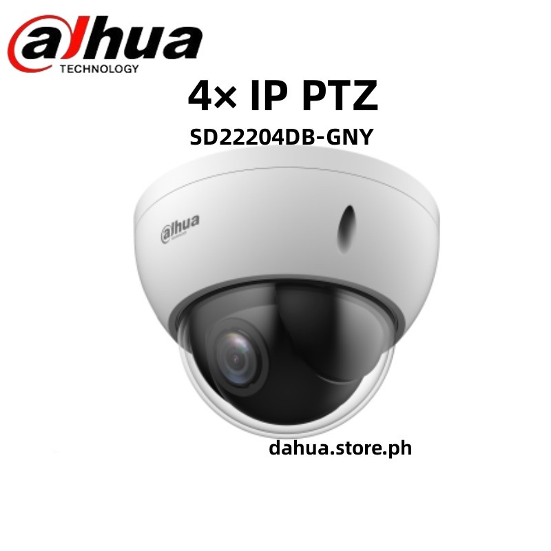 Dahua 2MP/4MP 4x Starlight WizSense Network PTZ Camera CCTV IP PTZ Outdoor Poe Network PTZ ...
