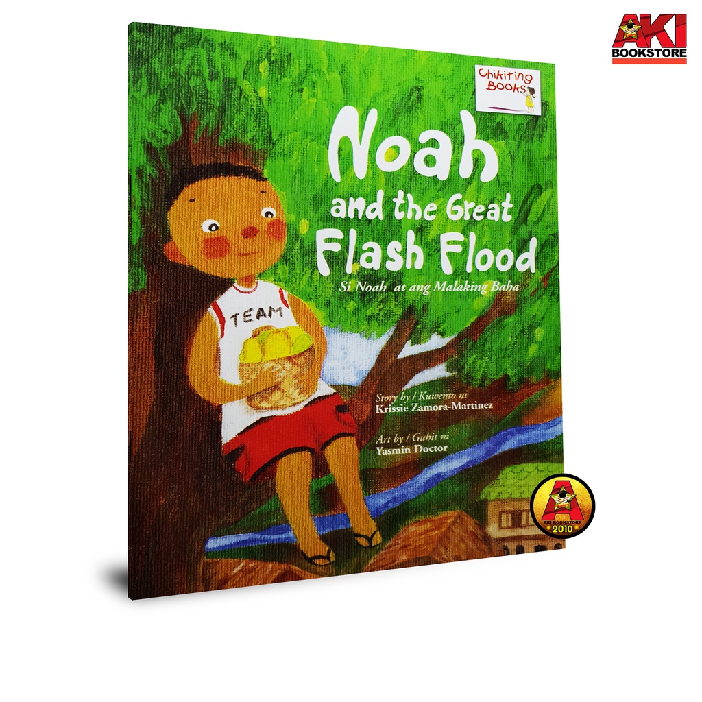 AUTHENTIC Chikiting Books: Noah and the Great Flash Flood Si Noah at ...