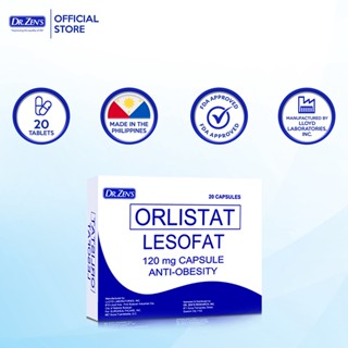Dr. Zen's Lesofat Orlistat 20 Capsules 120mg | Shopee Philippines