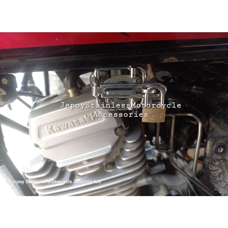 Fuel Lock Barako Stainless(HINDI PO KASAMA ANG PADLOCK) | Shopee ...