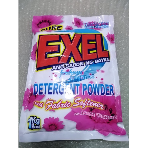 The Original EXEL Detergent Powder with Fabric Softener and Active ...
