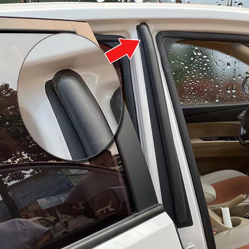 Car Door Middle Column Sealing Strip Auto Door Pillar Sealant Trim ...