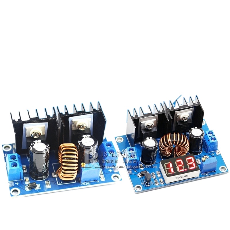 ♨ XL4016E1 DC-DC high-power DC regulator board 8A adjustable with voltage regulator step-down ...