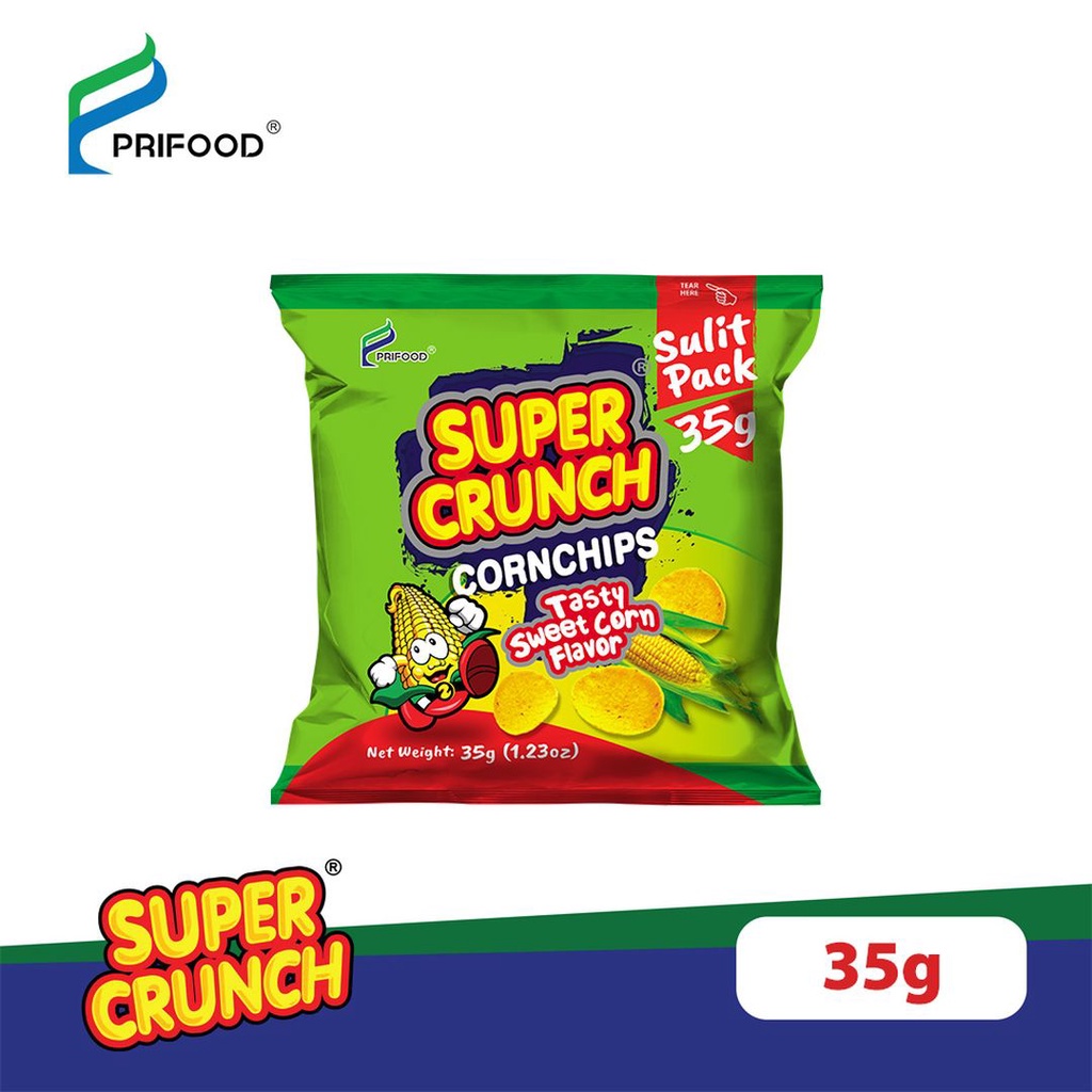 Super Crunch Sulit Pack Sweetcorn 35g | Shopee Philippines