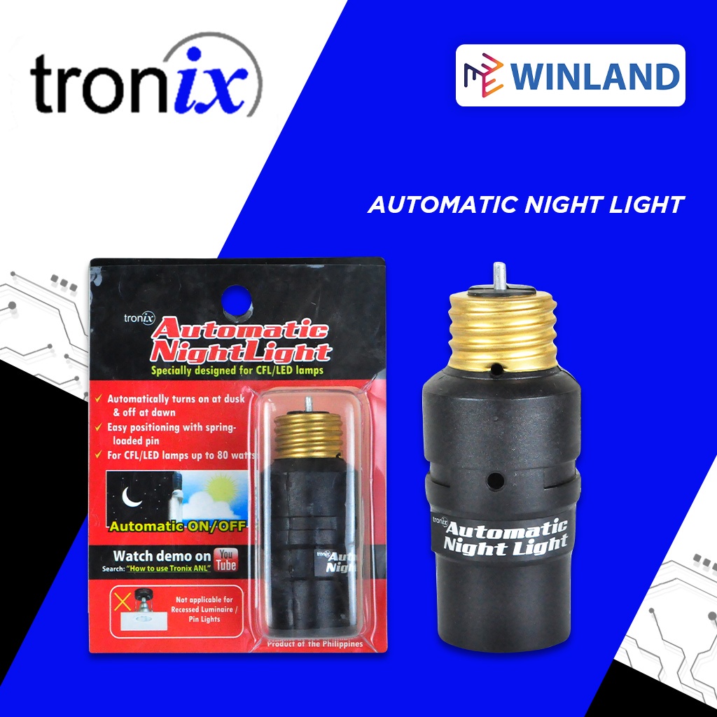 TRONIX by Winland Automatic on/off Nightlight Specially designed for ...