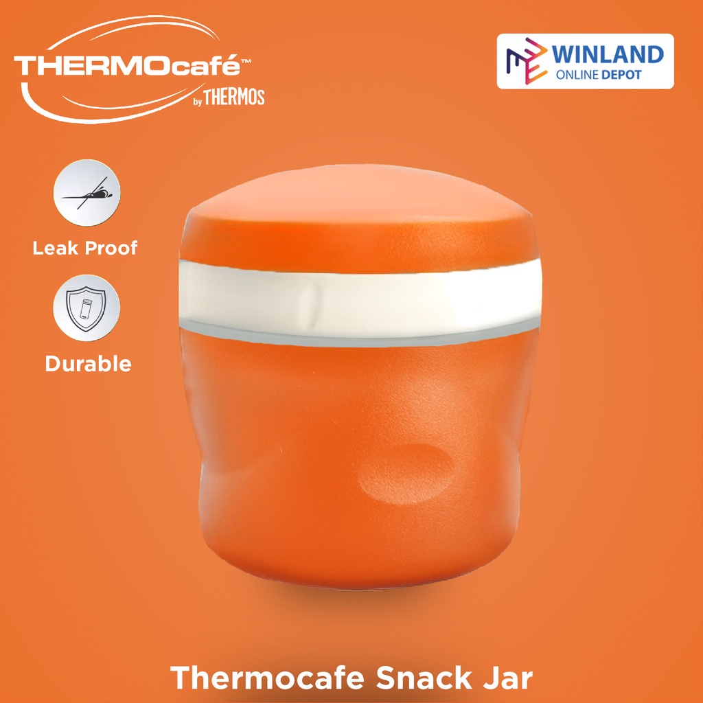 Thermos by Winland Thermocafe Snack Jar 300ml Orange SJ-300(ORG ...