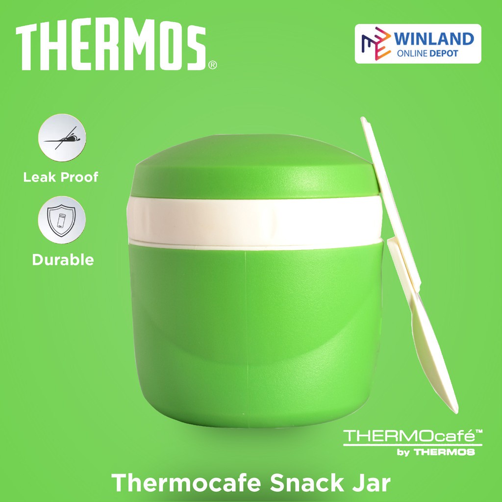 Thermos by Winland Thermocafe Snack Jar 300ml Light Green SJ-300(LG ...