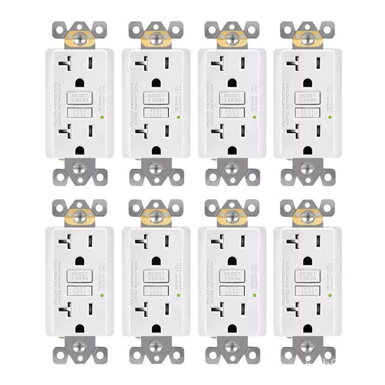GT20 China Professional Manufacture Power Protected 20 Amp Gfci Outlet ...